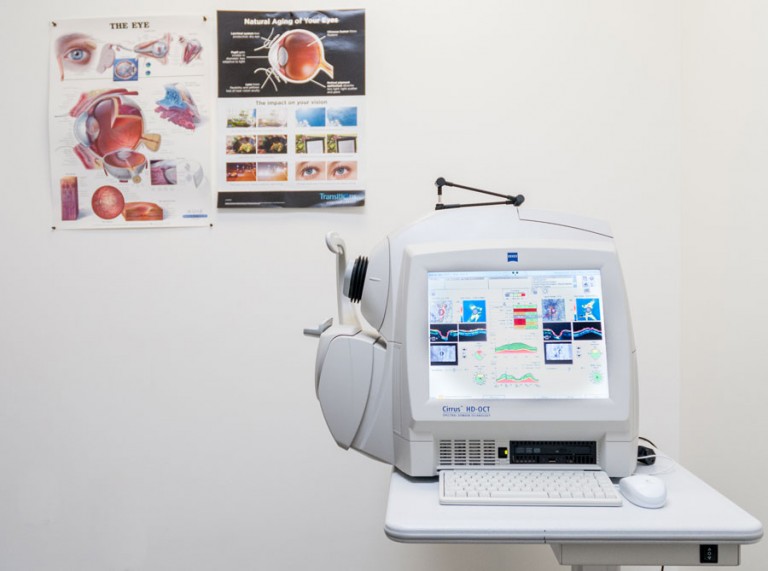 Optical Coherence Tomography Scan | Dumont Eye Care